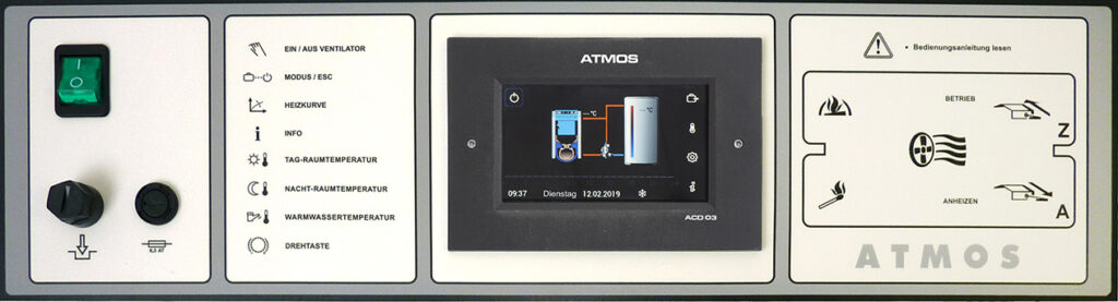 Holzvergaserkessel - GSE - ATMOS