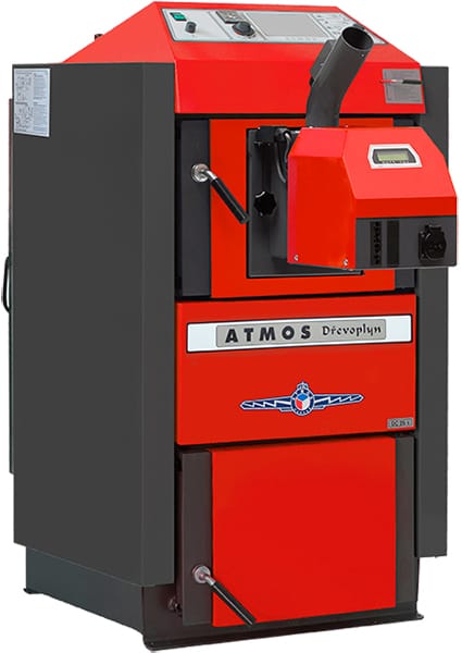 Gasification boilers with modification for pellet burner - ATMOS