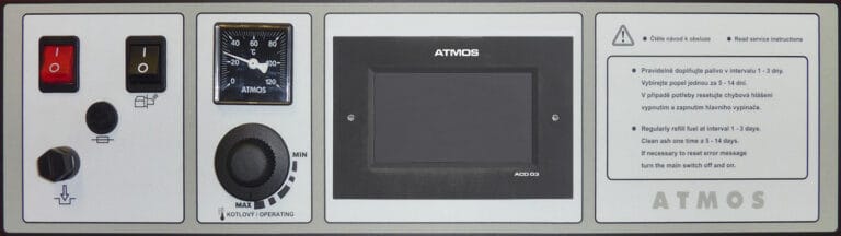 Kompaktní automatické kotle na pelety - ATMOS