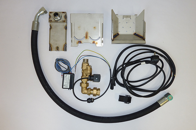 Pneumatic cleaning of the pellet burner - ATMOS