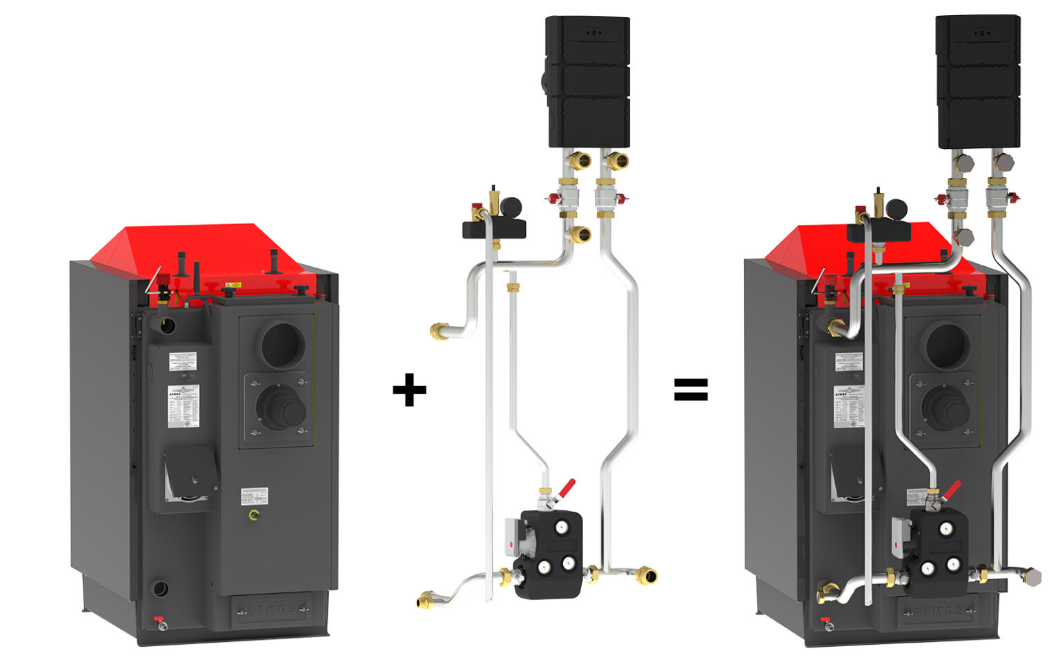 Zapojení pro kotle atmos do 40 kW | Montáž, revize, servis kotlů ATMOS ...